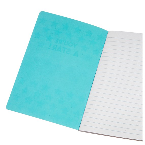 Rainbow Stars A5 Notebook