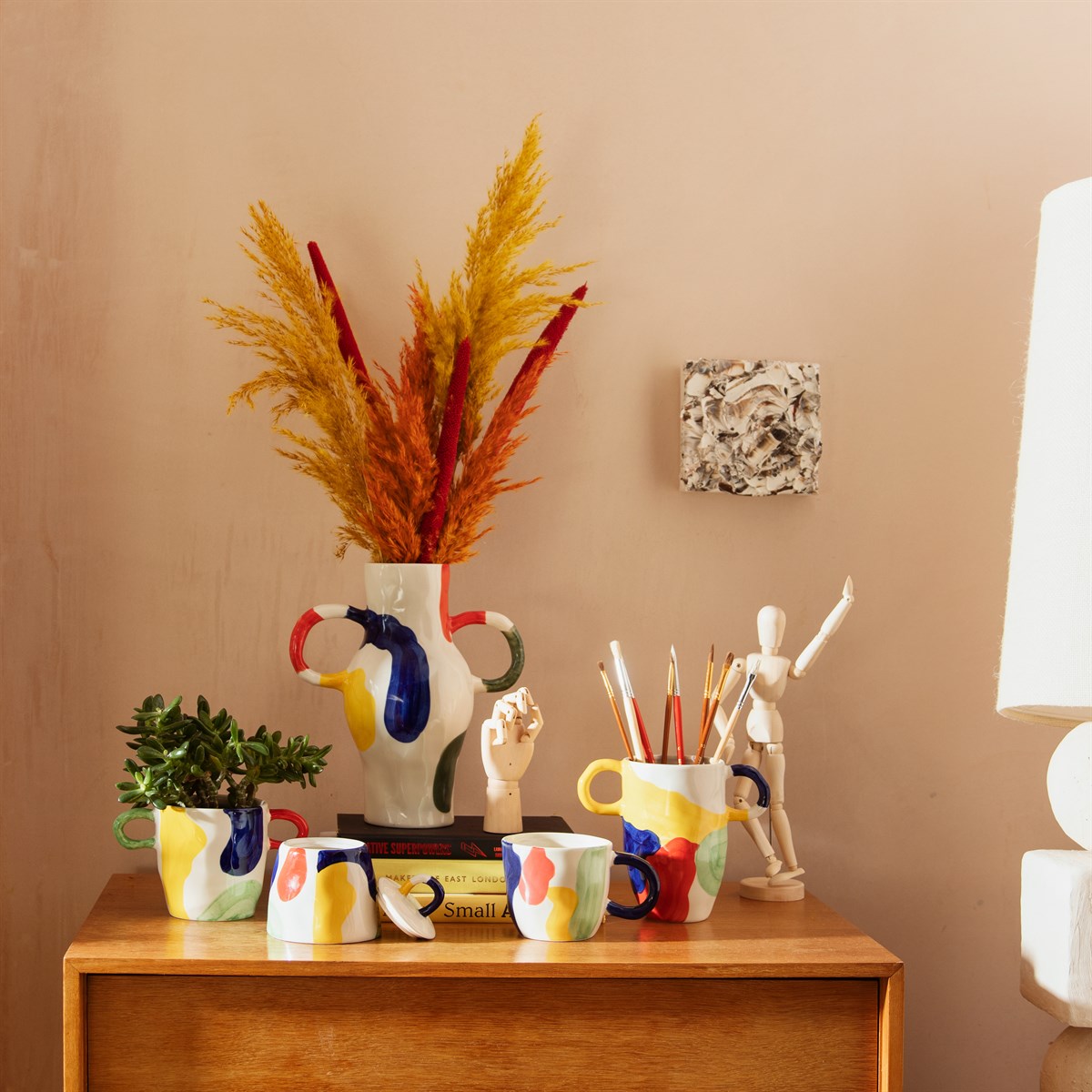 Abstract Art Planter