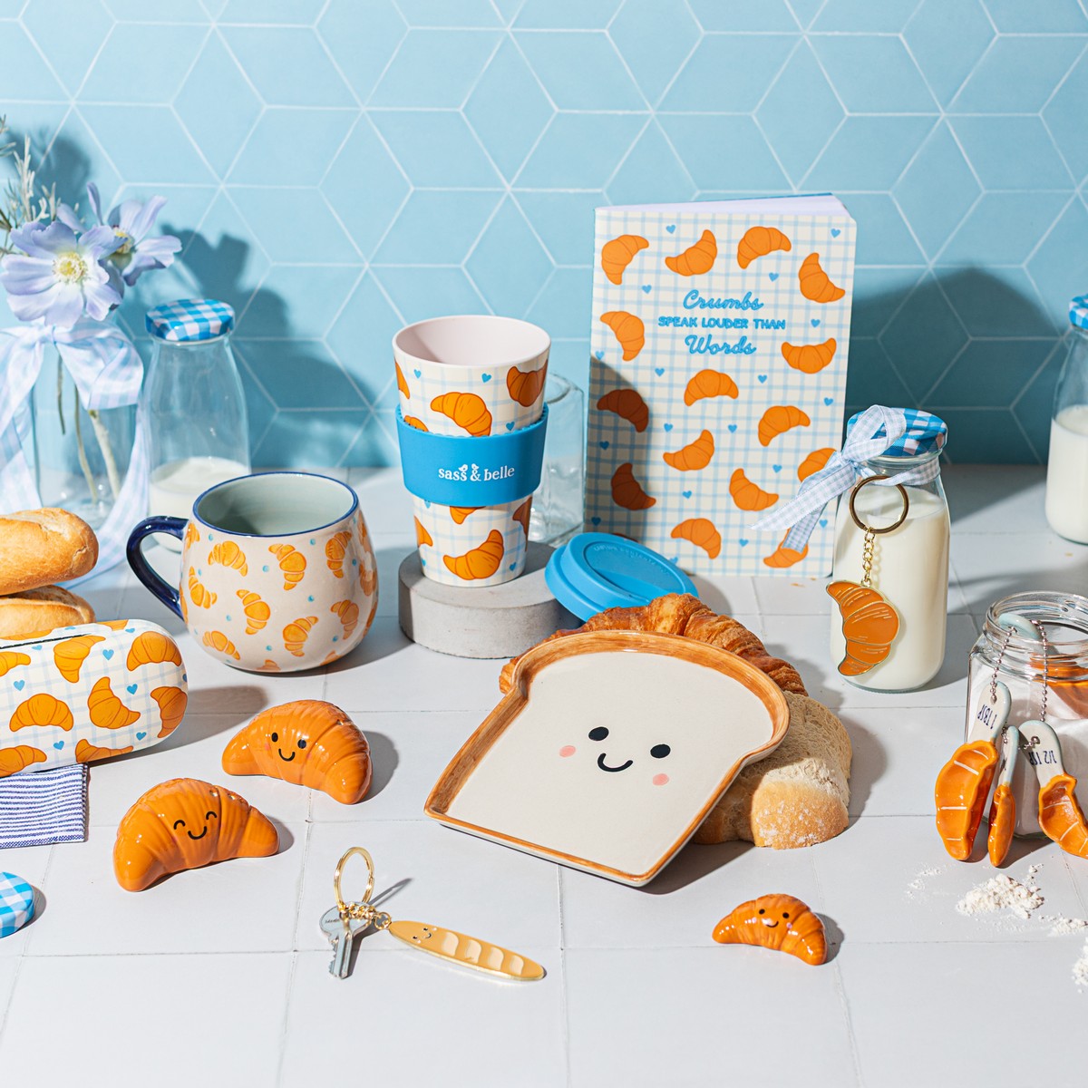 Croissant Salt & Pepper Shakers