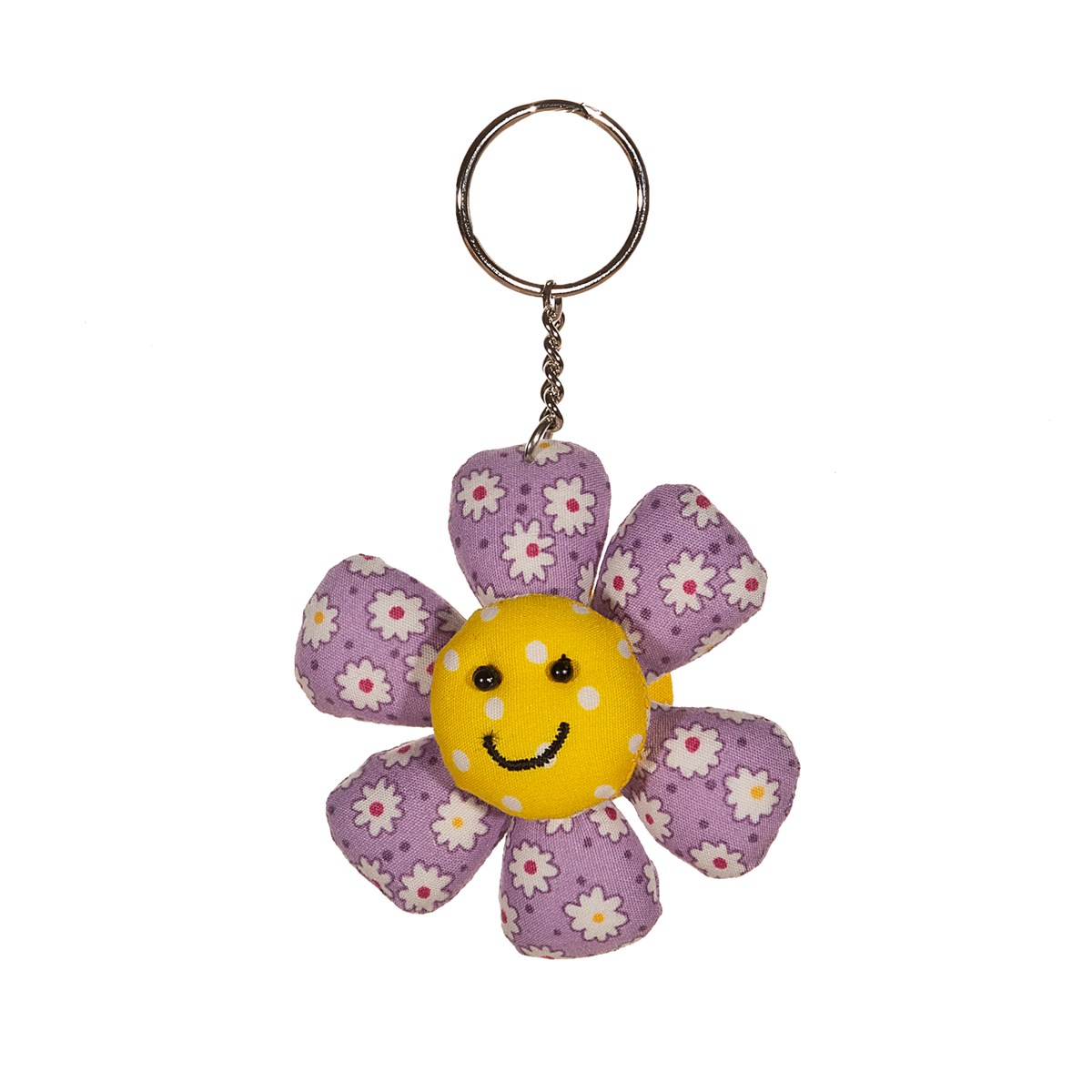 Happy Flower Keyring Assorted