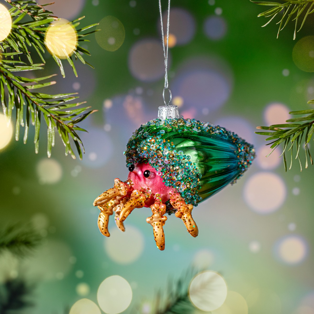 Hermit Crab Shaped Bauble