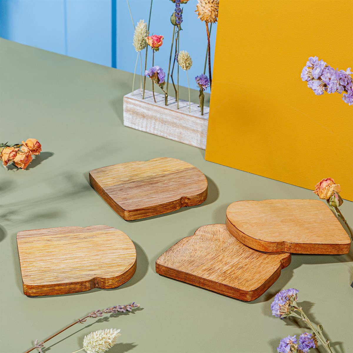 Toast Coasters - Set of 4